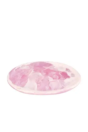 Dinosaur Designs Small Rock Plate In Pink