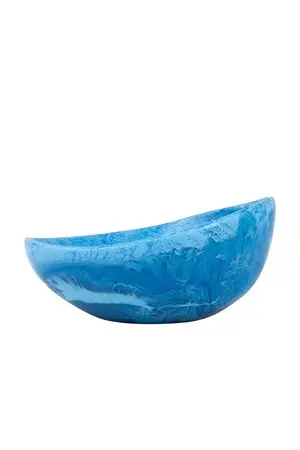 Dinosaur Designs Flow Dessert Bowl In Blue