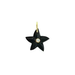 KAMARIA Star Fish Gemstone Pendant With Topaz Onyx