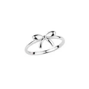 SPERO LONDON Bow Tie Sterling Ring - Silver