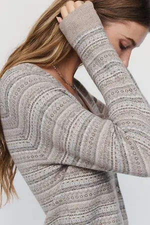 Paige Fortuna 100% Mero Wool Cardigan