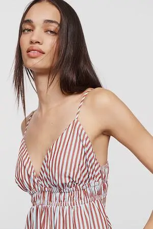 Maeve 100% Cotton Cami Midi Dress