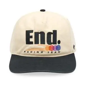 END. Racing Team Hitch Cap - Ecru/black