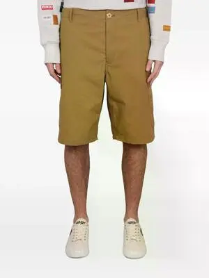 Kenzo Patch-pocket Cargo Shorts - Brown