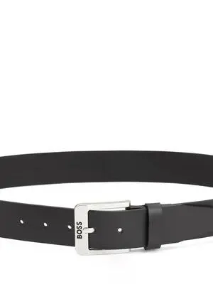 BOSS Logo-detail Leather Belt