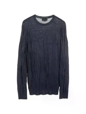 Hermès 2010s Patterned Fine-knit Sweater