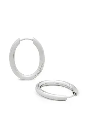Tom Wood Ada Hoop Earrings - Silver