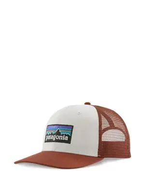 Patagonia P-6 Logo Trucker Hat - White