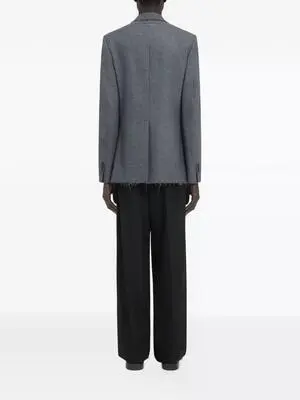 MAISON MARGIELA Trucker Style Wool Blazer