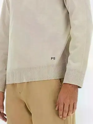 Paul Smith Logo-embroidered Merino Wool Sweater