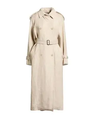 Max Mara Overcoat & Trench Coat Size Linen