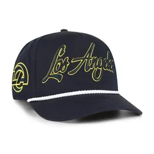 '47 Los Angeles Rams Rivalries Collection Overhand Hitch Adjustable Hat - Navy