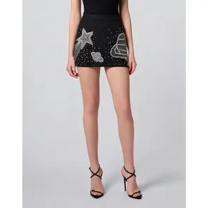 Philipp Plein Mini Skirt Space Zodiac