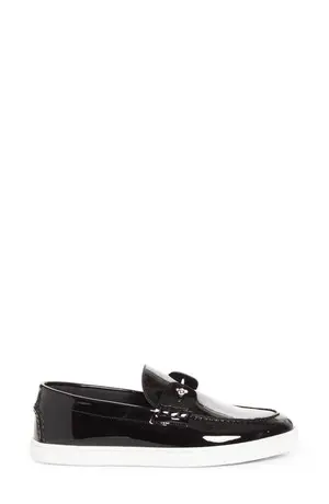 CHRISTIAN LOUBOUTIN Chambeliboat Donna Leather Loafer Sneaker