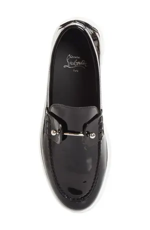 CHRISTIAN LOUBOUTIN Chambeliboat Donna Leather Loafer Sneaker