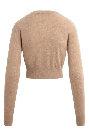 FAVORITE DAUGHTER The Cropped Rebecca Cashmere Cardigan