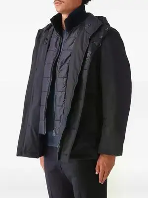 FAY Hooded Lobster-clasp Jacket