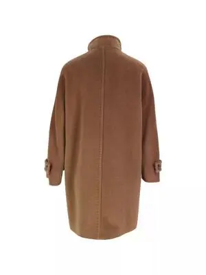 Max Mara Cappotto Giunchi Coat - Brown