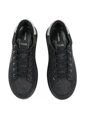 Karl Lagerfeld Kapri Glitter-effect Sneakers