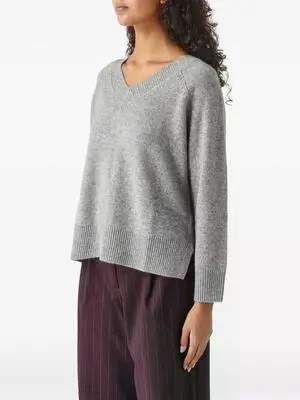 NENETTE Mary V-neck Raglan-sleeve Sweater