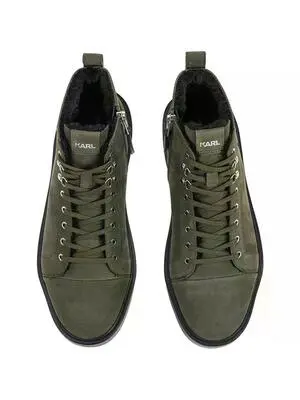 Karl Lagerfeld Flint Suede Sneakers