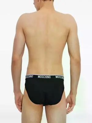 Moschino Logo-waistband Briefs