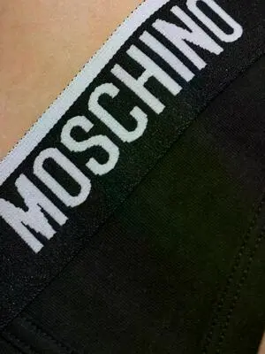 Moschino Logo-waistband Briefs