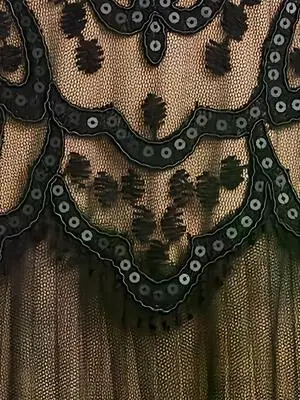 Tadashi Shoji Elzy Sequin-embellished Lace-overlay Midi Dress