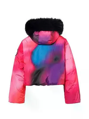 Goldbergh Sansu Gradient Faux-fur-trim Ski Jacket