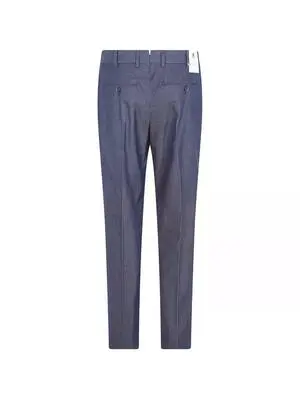 PT TORINO Pressed-crease Tailored Trousers