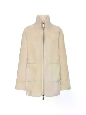 Marella Reversible Cocoon Coat - Neutrals