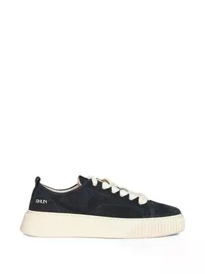 RHUN Suede Chunky-sole Sneakers - Blue