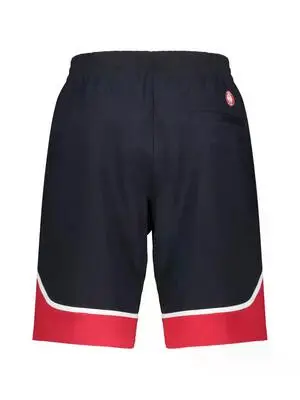 EA7 Logo-print Drawstring Shorts - Black