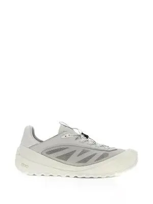 Moncler Trailgrip Lp Suede & Nubuck Sneakers Grey