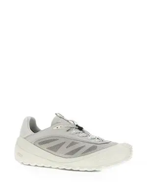 Moncler Trailgrip Lp Suede & Nubuck Sneakers - Grey