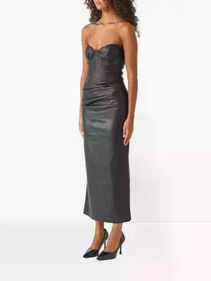 TWENTY FOURHAITCH Corset-style Ruched Dress