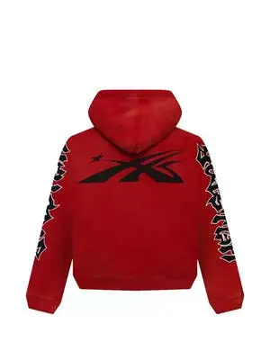 HELLSTAR Skeleton-print Airbrushed Hoodie