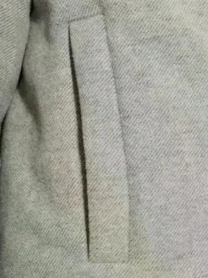 Moncler Vivante Hooded Wool & Cashmere Short Down Jacket