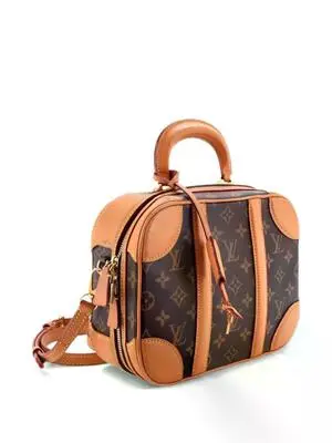 LOUIS VUITTON Valisette Handbag Monogram Canvas Pm Satchel