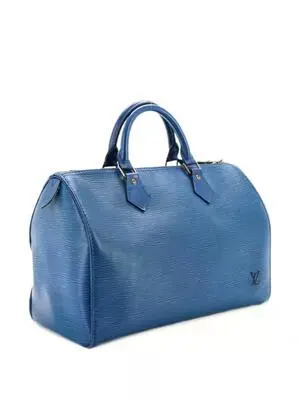 LOUIS VUITTON Speedy Handbag Epi Leather 30 Satchel