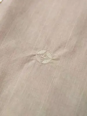 Shanghai Tang Coin-embroidered Mandarin Shirt