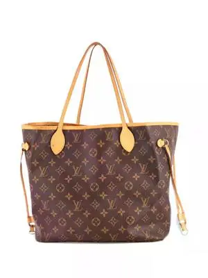 LOUIS VUITTON Neverfull Nm Monogram Canvas Mm Tote Bag