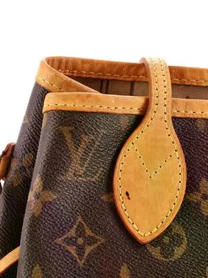 LOUIS VUITTON Neverfull Nm Monogram Canvas Mm Tote Bag
