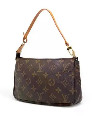 LOUIS VUITTON 1992 Monogram Mini Pochette Accessoires Handbag