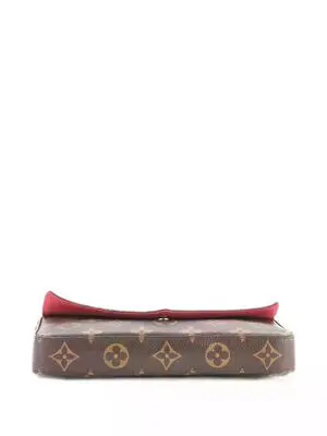 LOUIS VUITTON Felicie Pochette Monogram Canvas Crossbody Bag