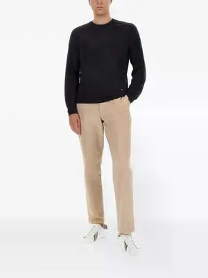 Paul Smith Logo-embroidered Merino Wool Sweater