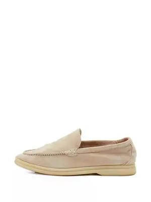 Loro Piana Summer Walk Suede Loafers