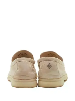 Loro Piana Summer Walk Suede Loafers