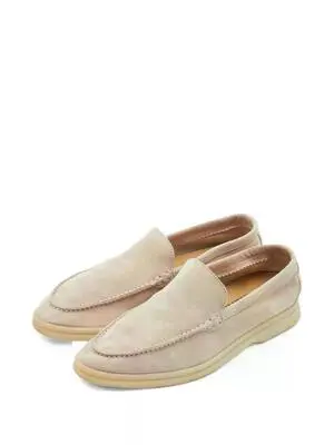Loro Piana Summer Walk Suede Loafers