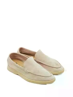Loro Piana Summer Walk Suede Loafers